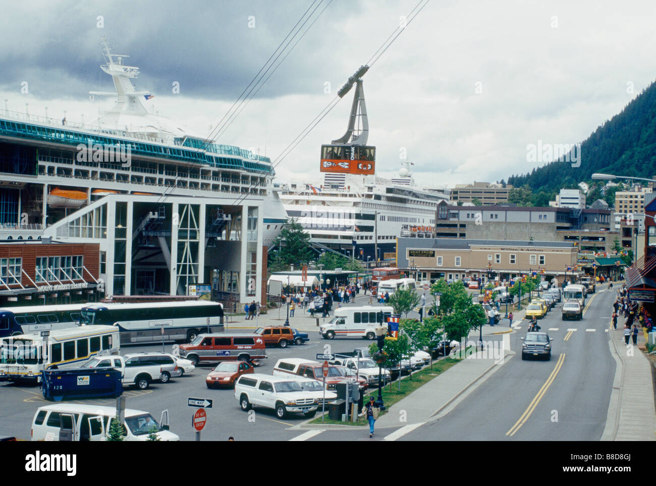 Mt Roberts Tramway, Juneau, Alaska Stock Photo - Alamy