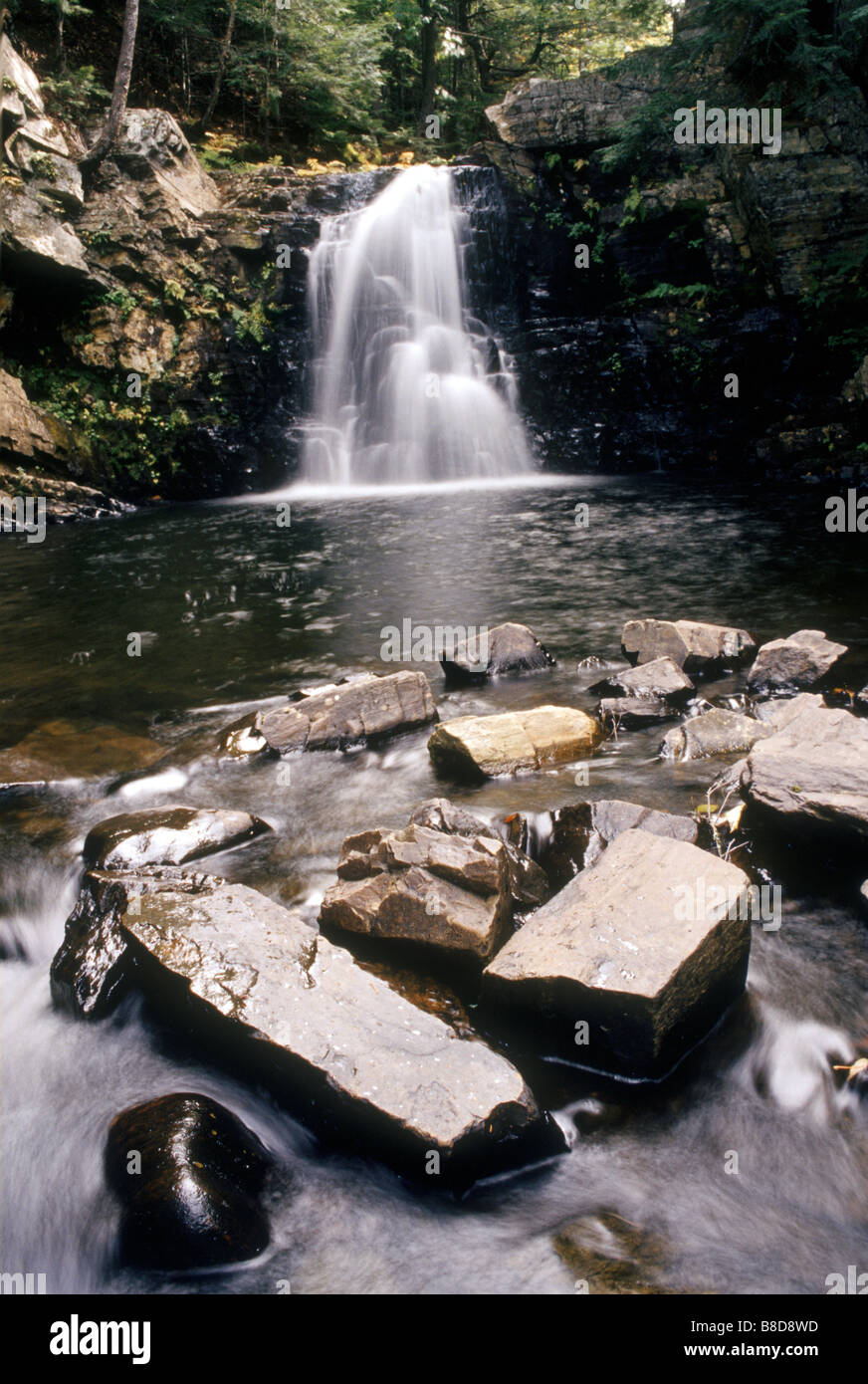 Fall Brooke Falls, Three Mile Plains, Nova Scotia Stock Photo - Alamy