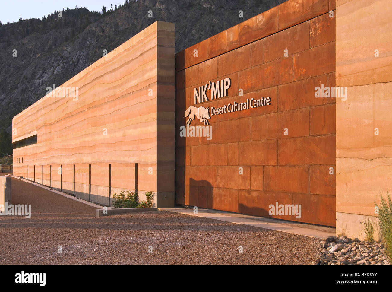 The NK'MIP Desert Cultural Centre, Osoyoos, BC Stock Photo - Alamy