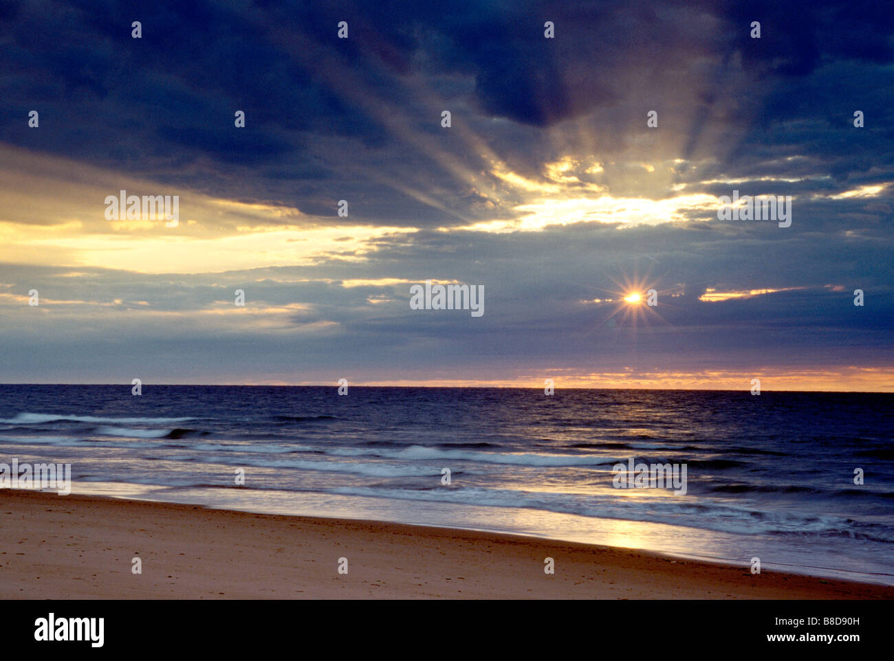 Sunset, Prince Edward Island National Park, Greenwich, PEI Stock Photo ...