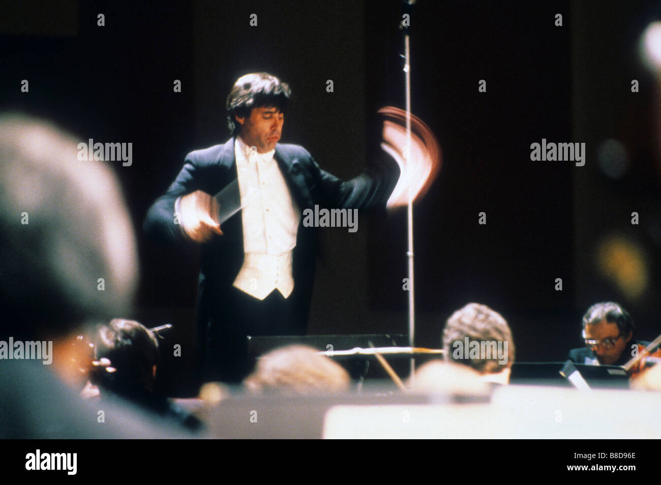 Conductor Keith Clark founder of the Pacific Symphony Orchestra in ...