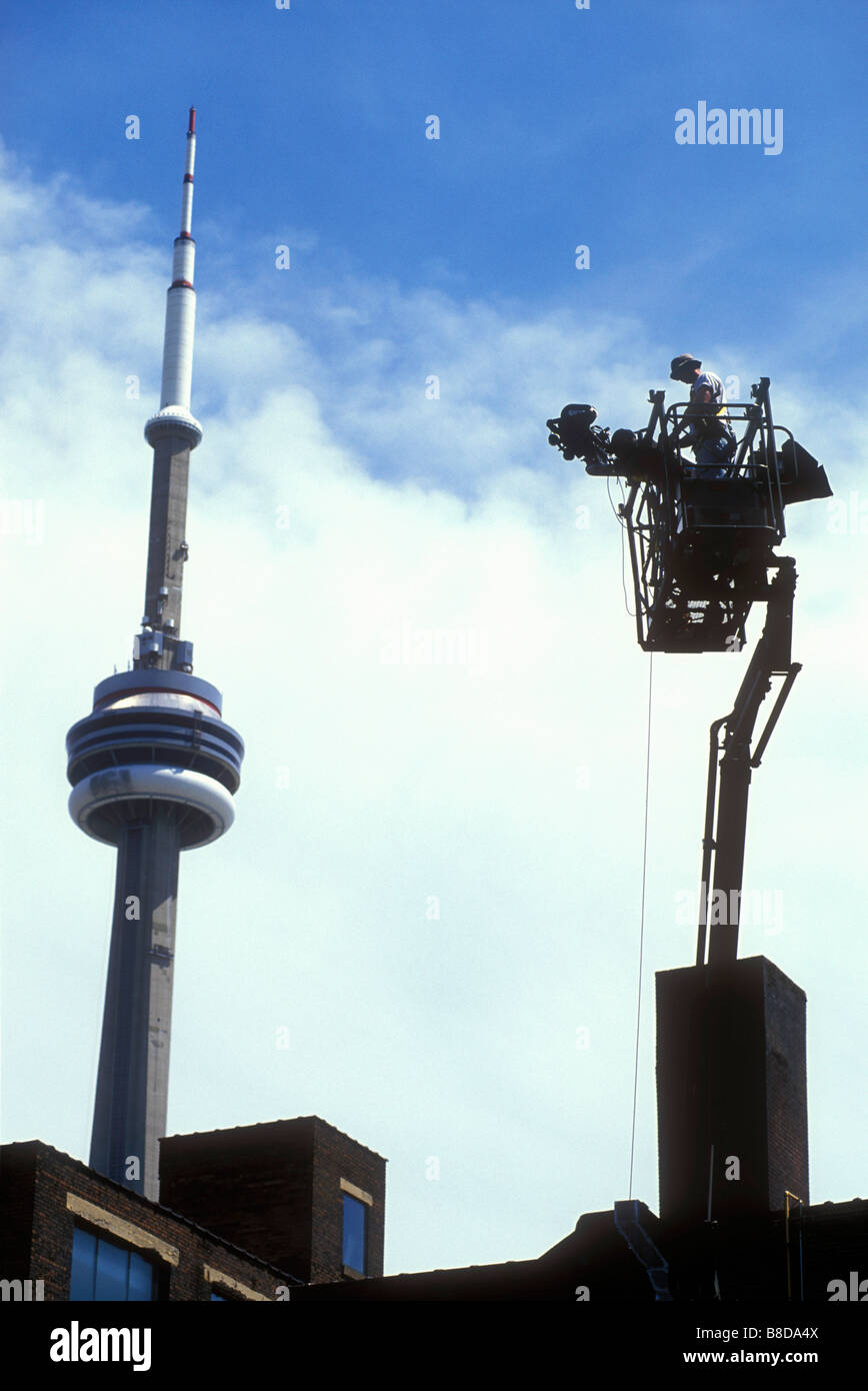 Film crew outdoors hi-res stock photography and images - Alamy