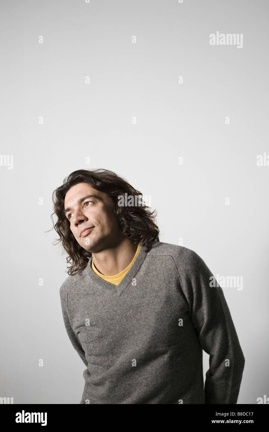 Mid-adult man, portrait Stock Photo - Alamy