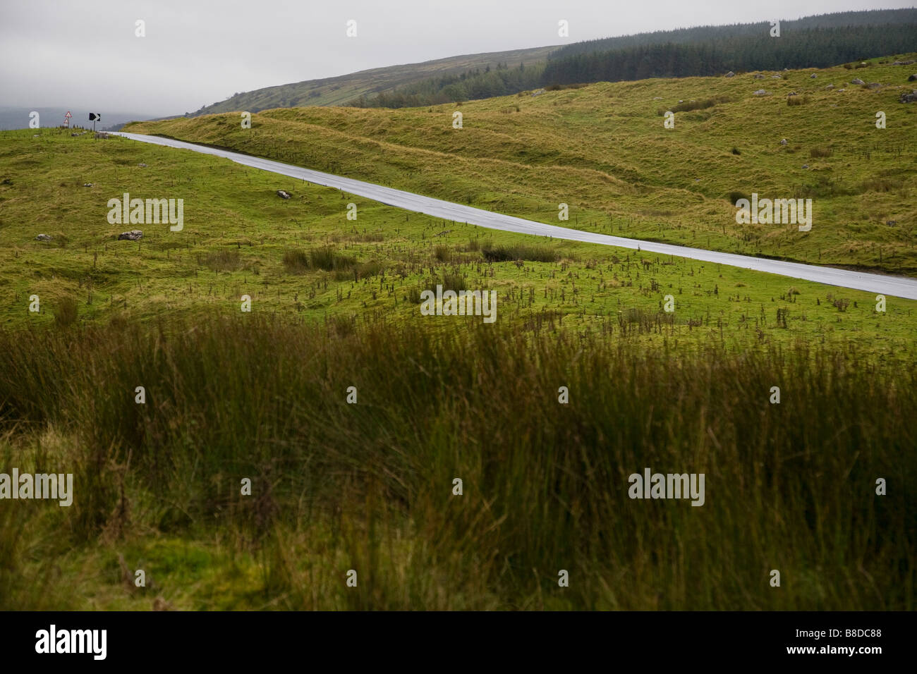 Rural road in Yorkshire Dales, Yorkshire, England Stock Photo - Alamy
