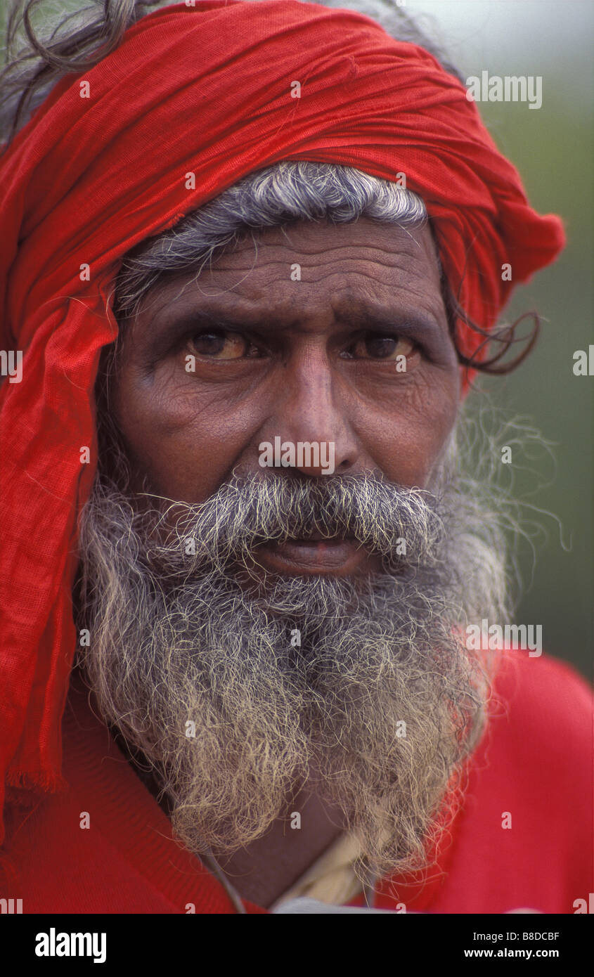 Indian Man Beard Turban High Resolution Stock Photography and Images ...