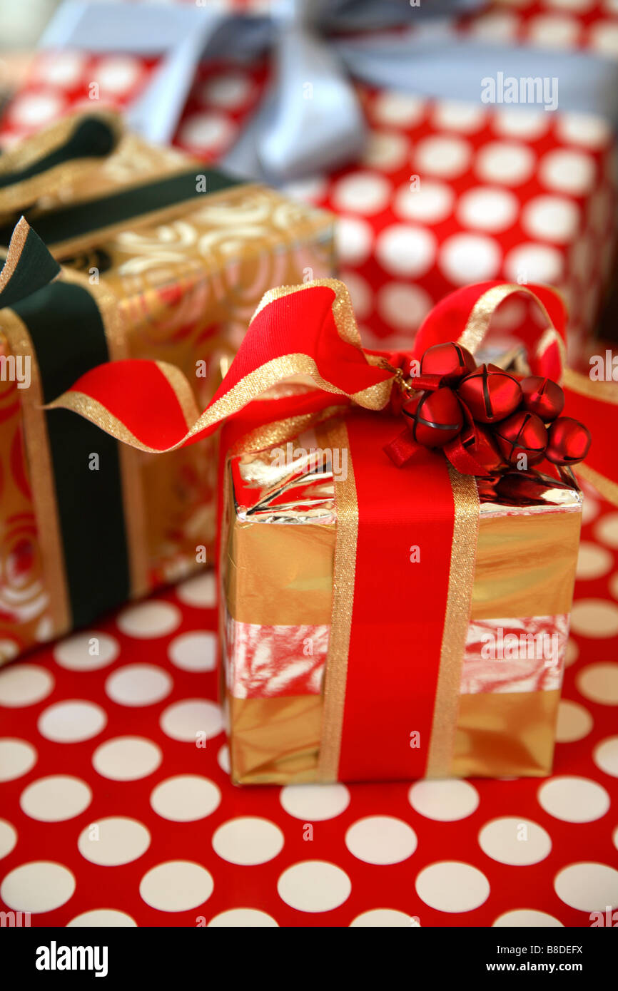 Three presents hi-res stock photography and images - Alamy