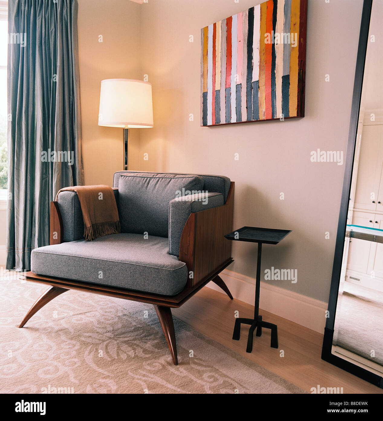 Interior Modern Chair Stock Photo - Alamy