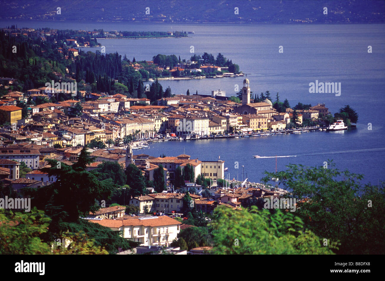 Lake Garda Salo Gardasee Salo Stock Photo - Alamy