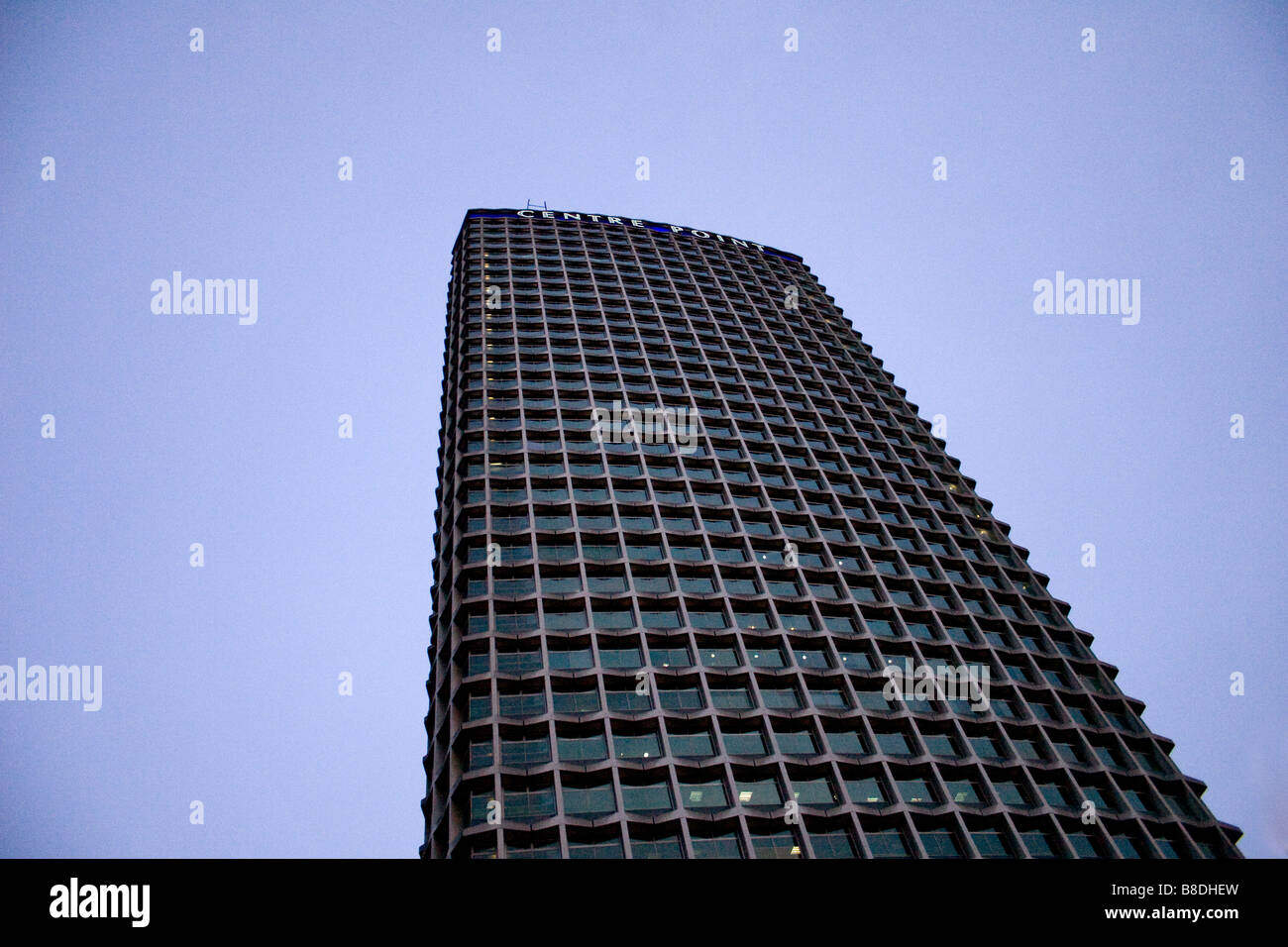 Looking-up to the 'Centre Point' building in London Stock Photo - Alamy
