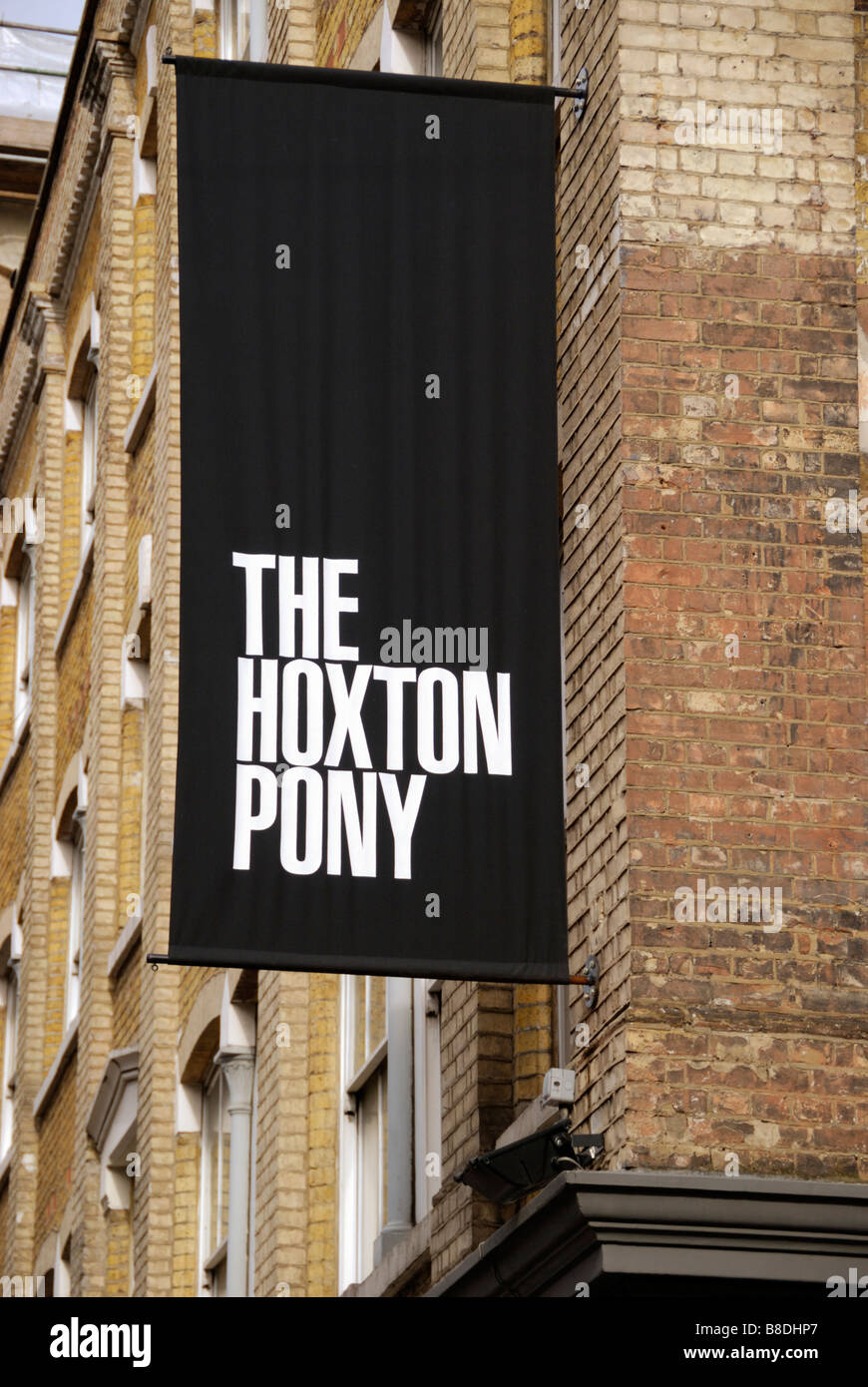 The Hoxton Pony bar in Shoreditch London Stock Photo - Alamy