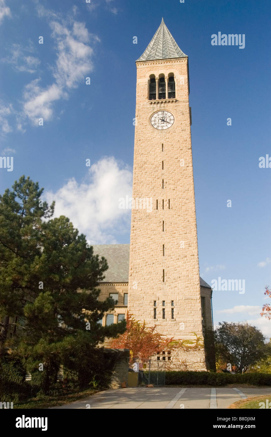 Cornell University McGraw Tower, Ithaca, NY, USA Stock Photo - Alamy