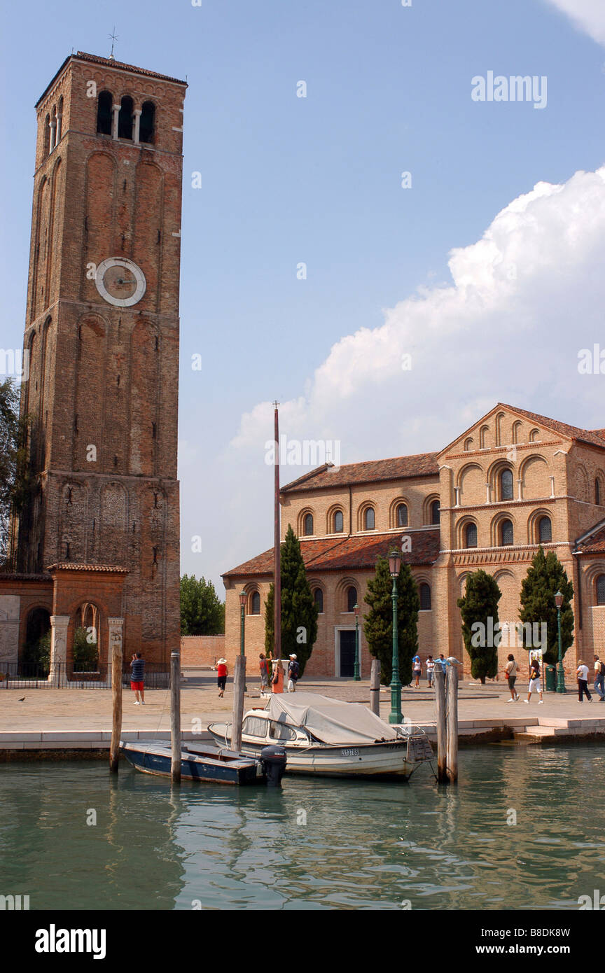 Santi Maria E Donato Church Murano Italy Stock Photo - Alamy