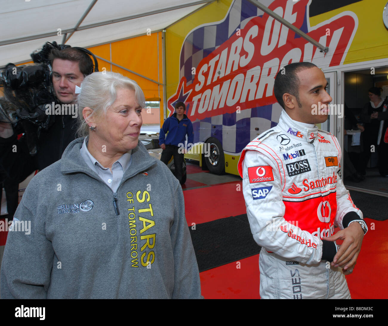 Lewis Hamilton going back to his karting roots Stock Photo - Alamy