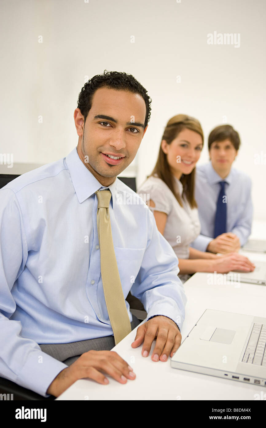 Office desk row mixed hi-res stock photography and images - Alamy