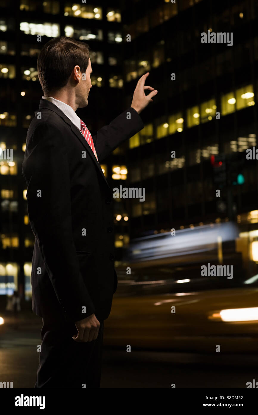 Hailing a cab hi-res stock photography and images - Alamy
