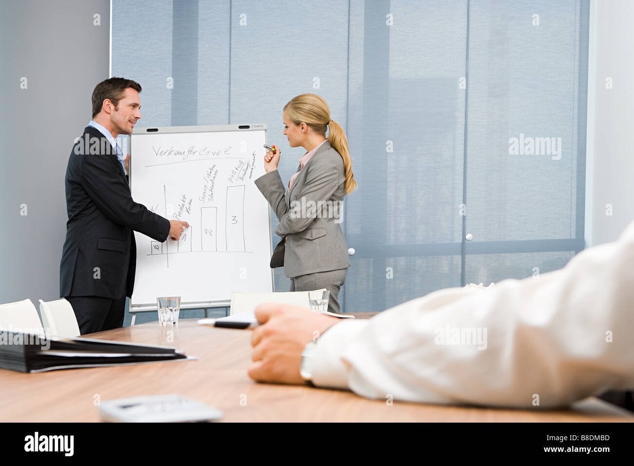 Presentation at the te hi-res stock photography and images - Alamy