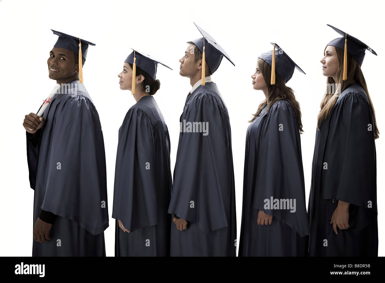 Graduates high five hi-res stock photography and images - Alamy