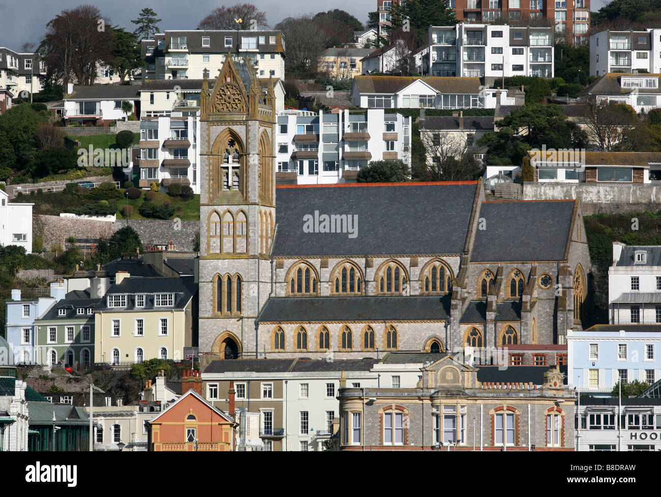 St John's Church, Torquay Harbour, Devon, UK Stock Photo - Alamy