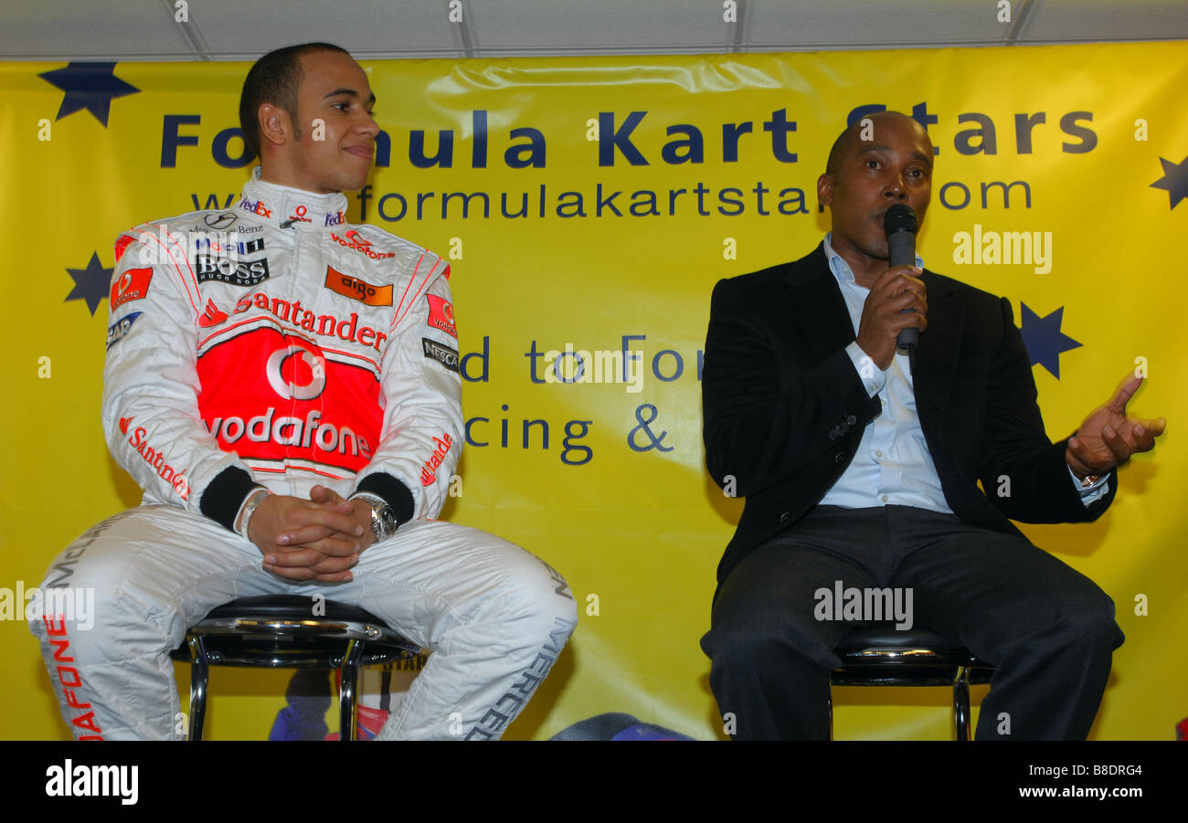 Lewis and Anthony Hamilton together Stock Photo - Alamy