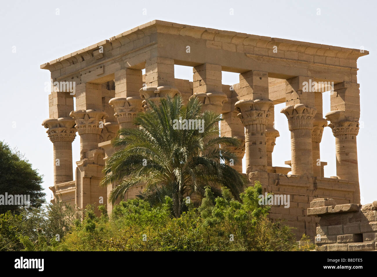 Carvings at Philae Temple in Egypt Stock Photo - Alamy
