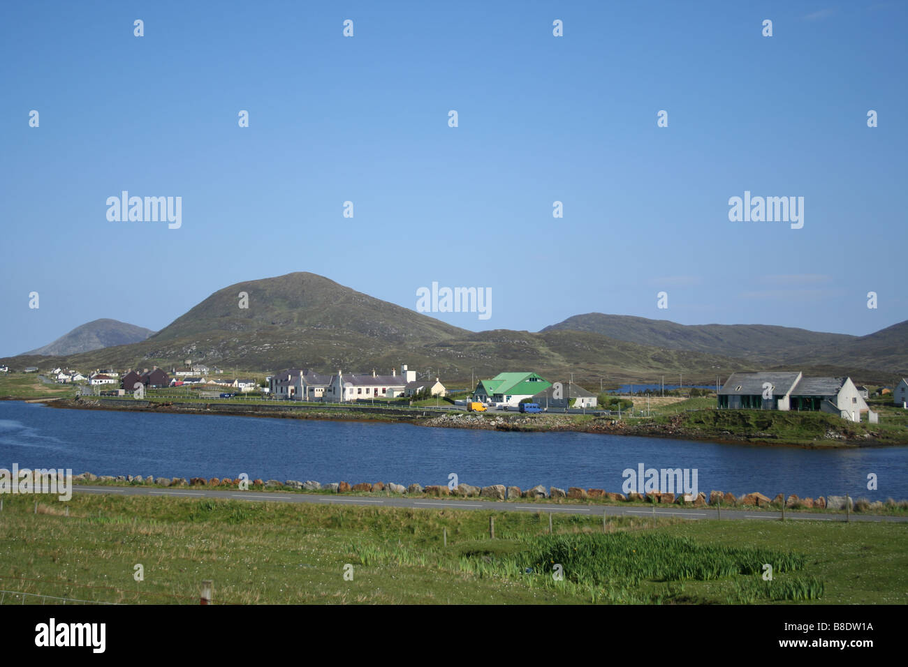 village of Leverburgh south Harris Outer hebrides Scotland June 2007 ...