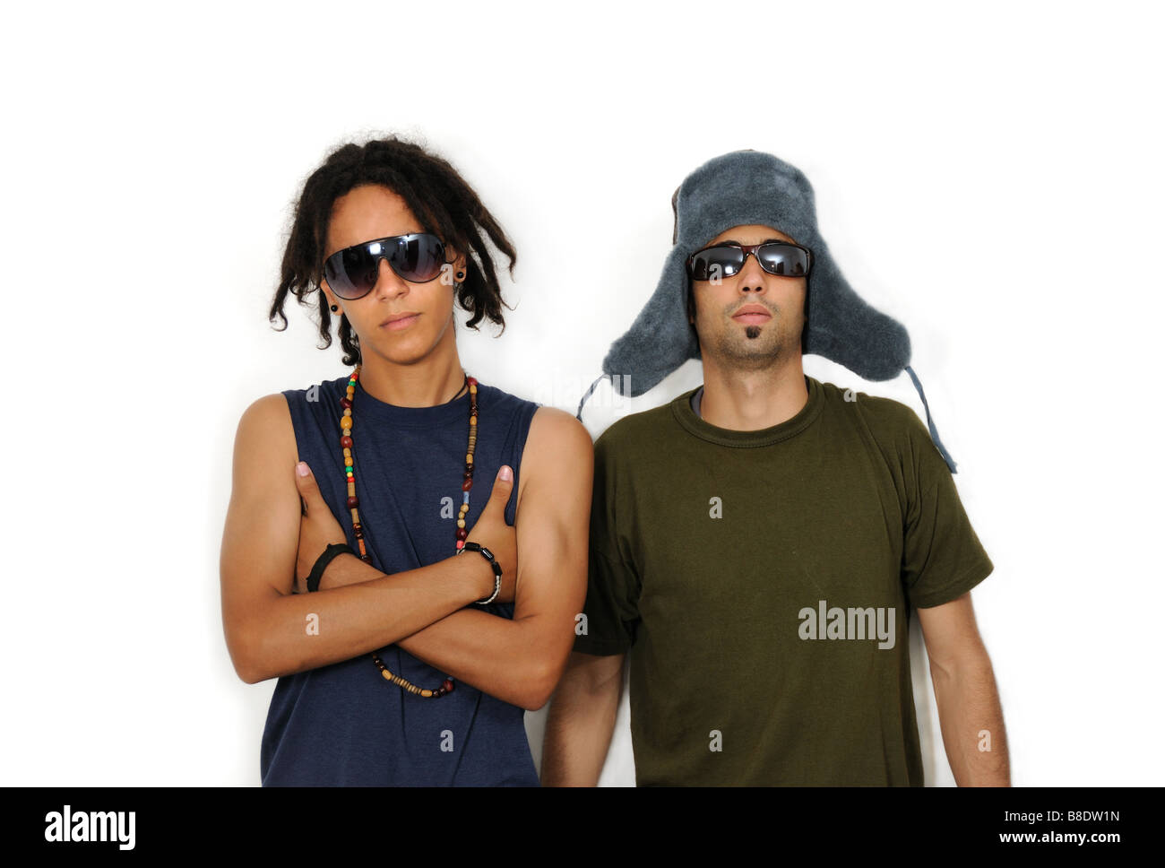 Two men standing together hi-res stock photography and images - Alamy