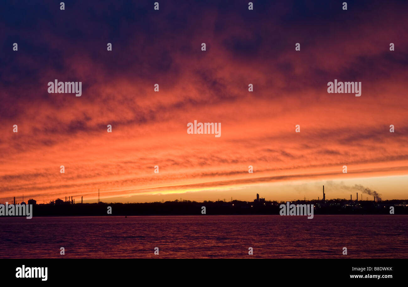 Sunset oil pastel hi-res stock photography and images - Alamy