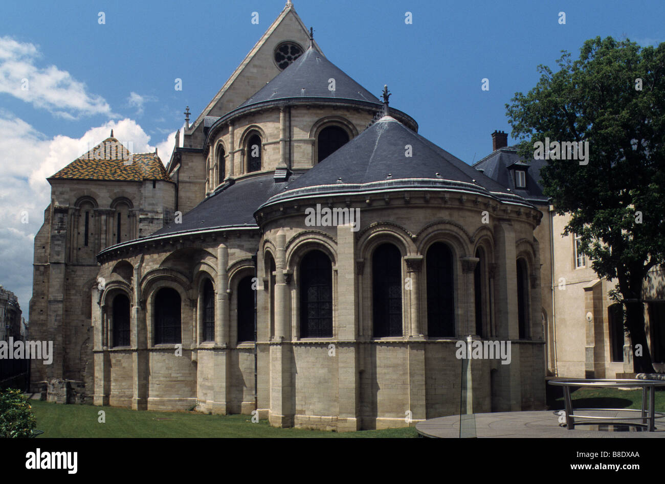 Paris, Chevet, apse, of the former church of Notre-Dame-des-Champs, now ...