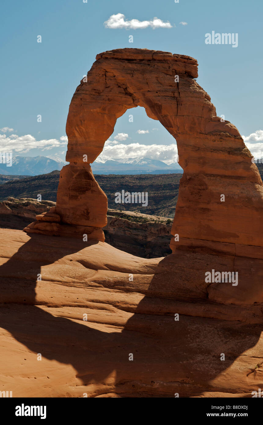 Delicate Arch Arches National Park Utah USA Stock Photo - Alamy