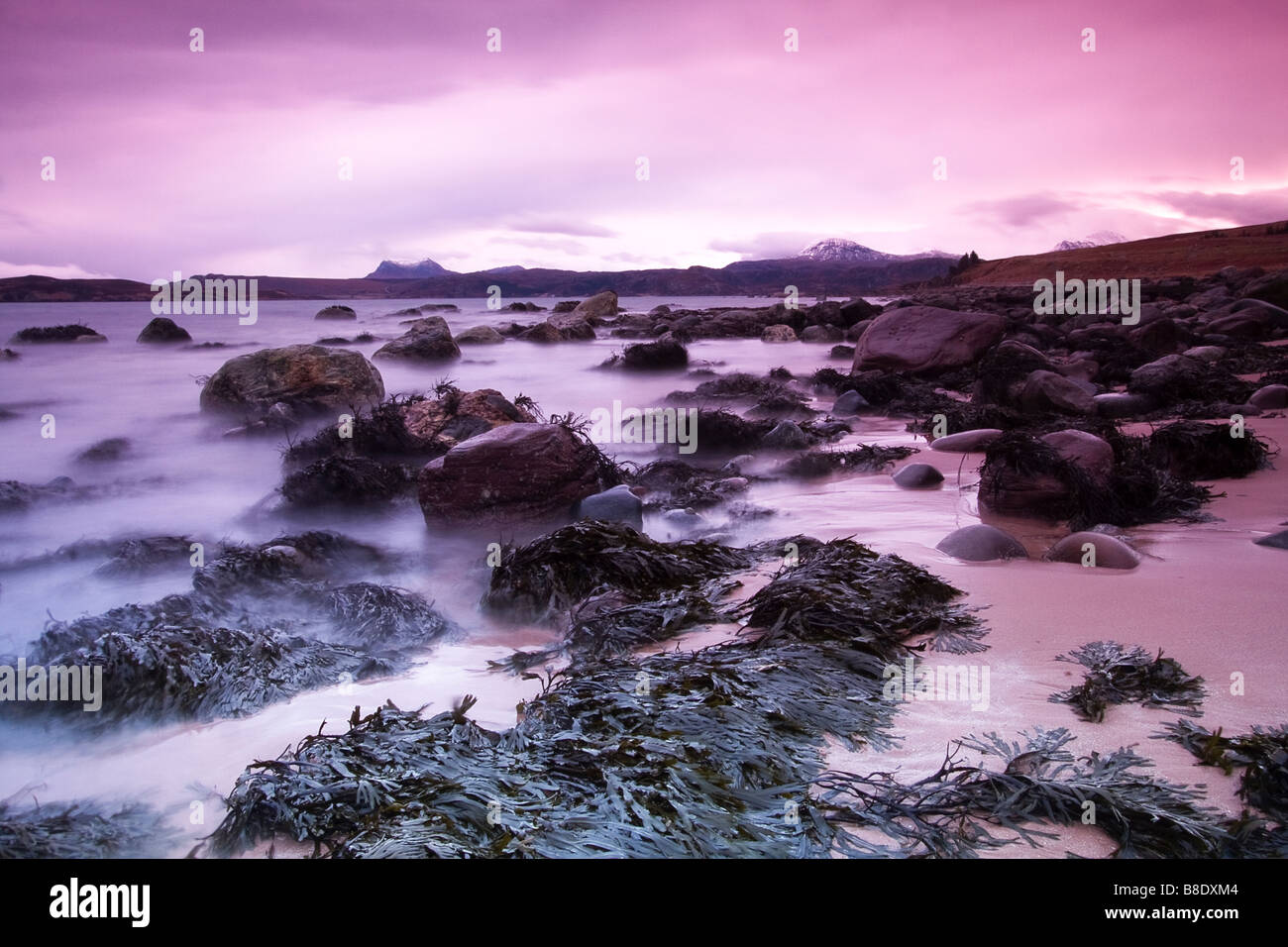 Gruinard Bay Sunrise, Highlands, Scotland Stock Photo - Alamy