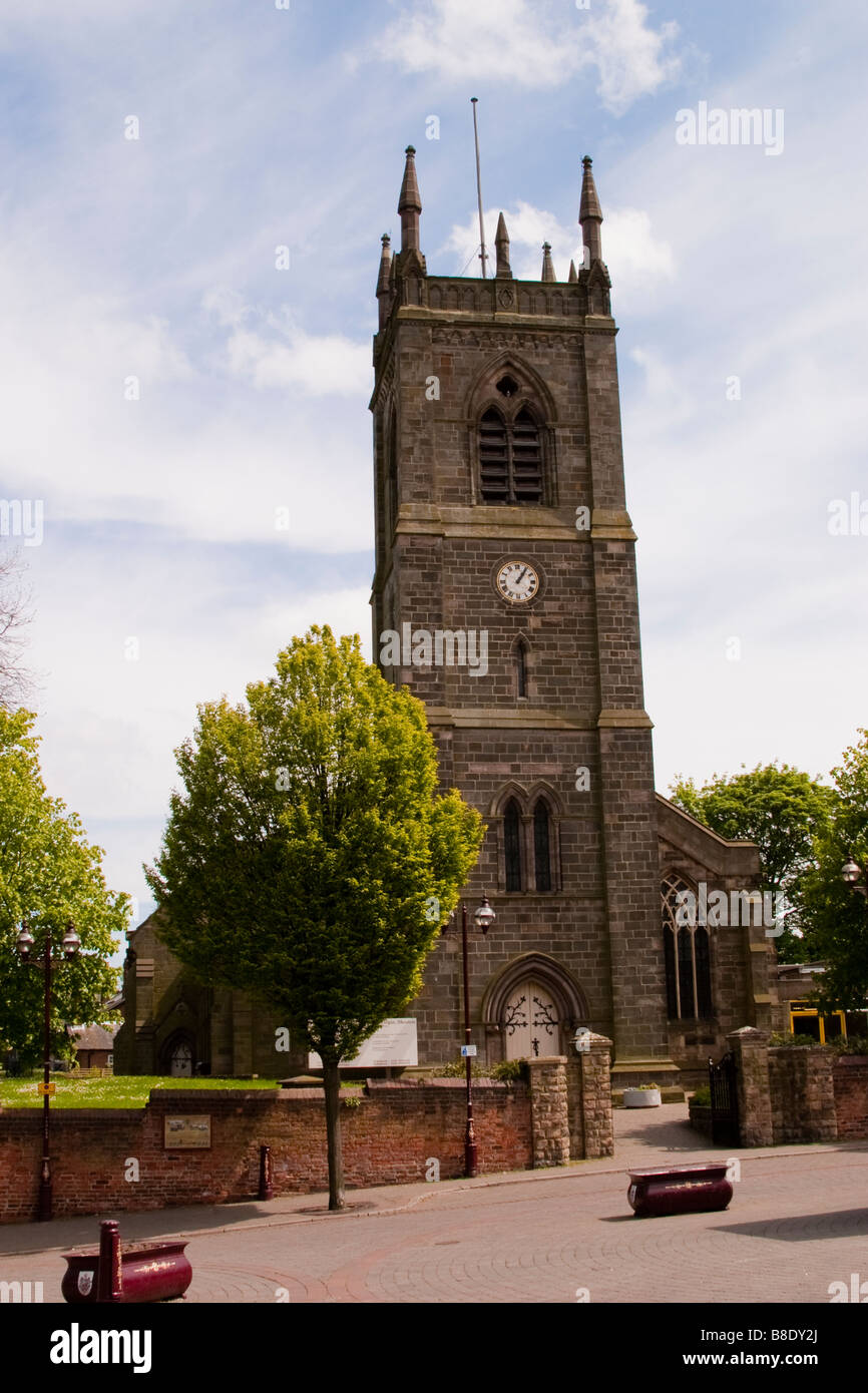 St Mary's church in Ilkeston, Derbyshire, England Stock Photo - Alamy