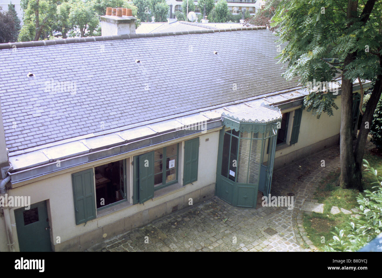 Paris, Musée Balzac, home of the writer 1840-7 Stock Photo - Alamy