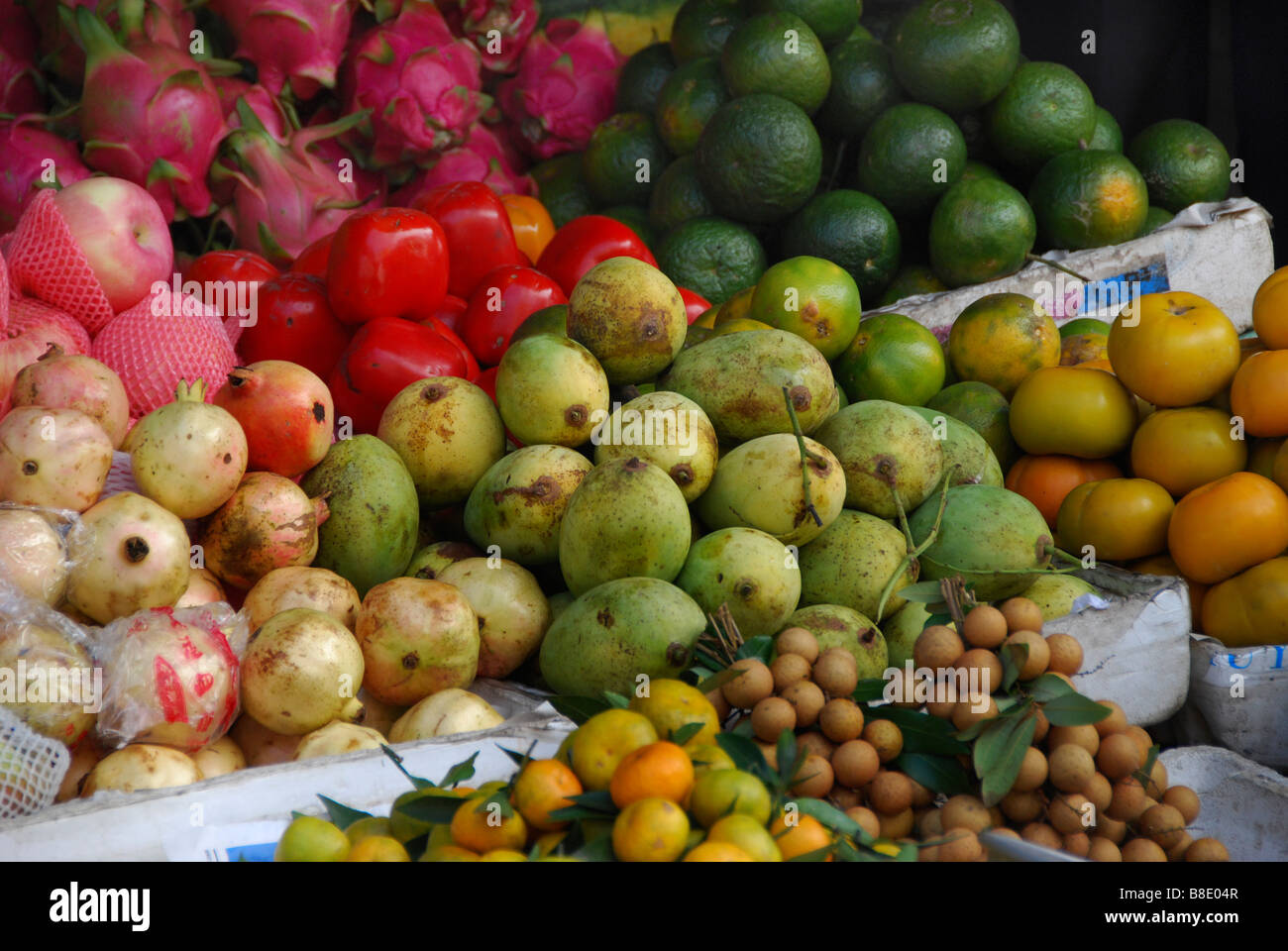 Local market day, Hoi An, Vietnam Stock Photo - Alamy