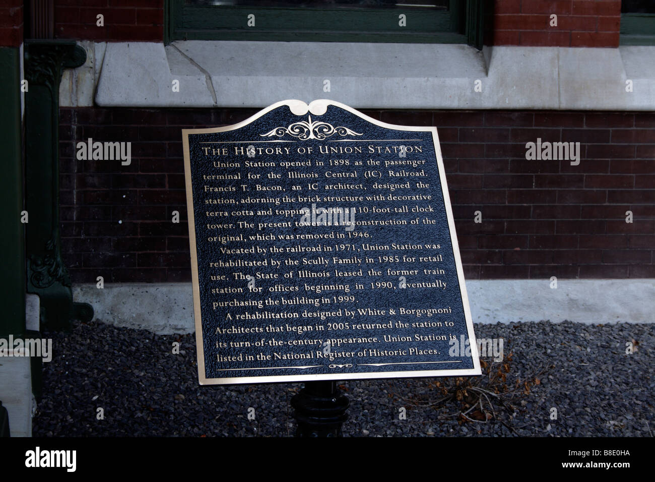 Station plaque hi-res stock photography and images - Alamy