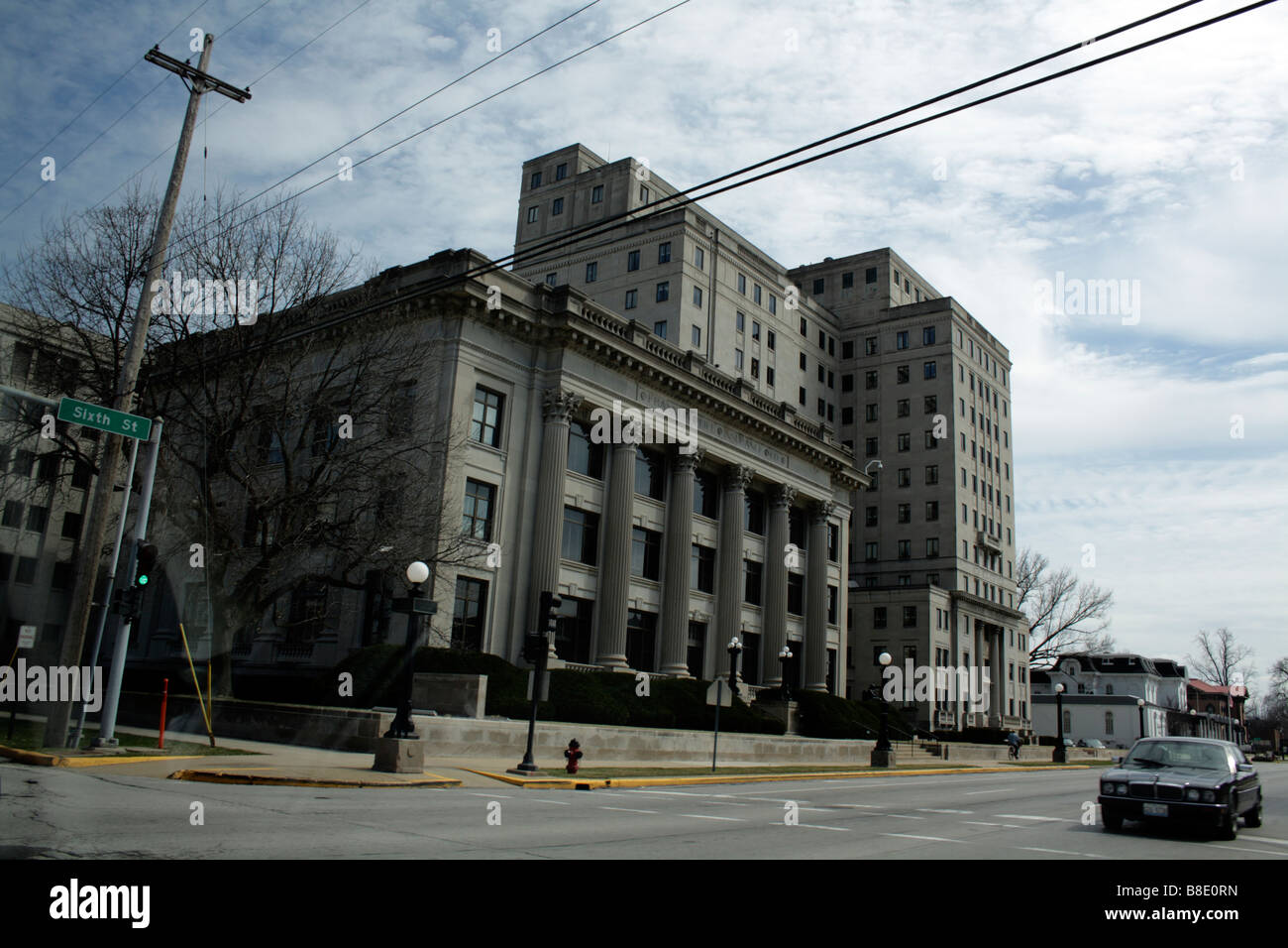 Federal building courthouse hi-res stock photography and images - Alamy