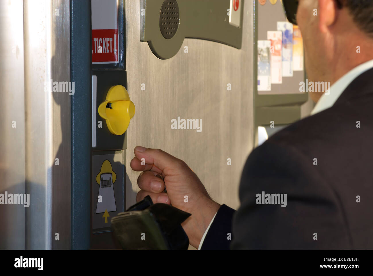 automatic paying machine Stock Photo - Alamy