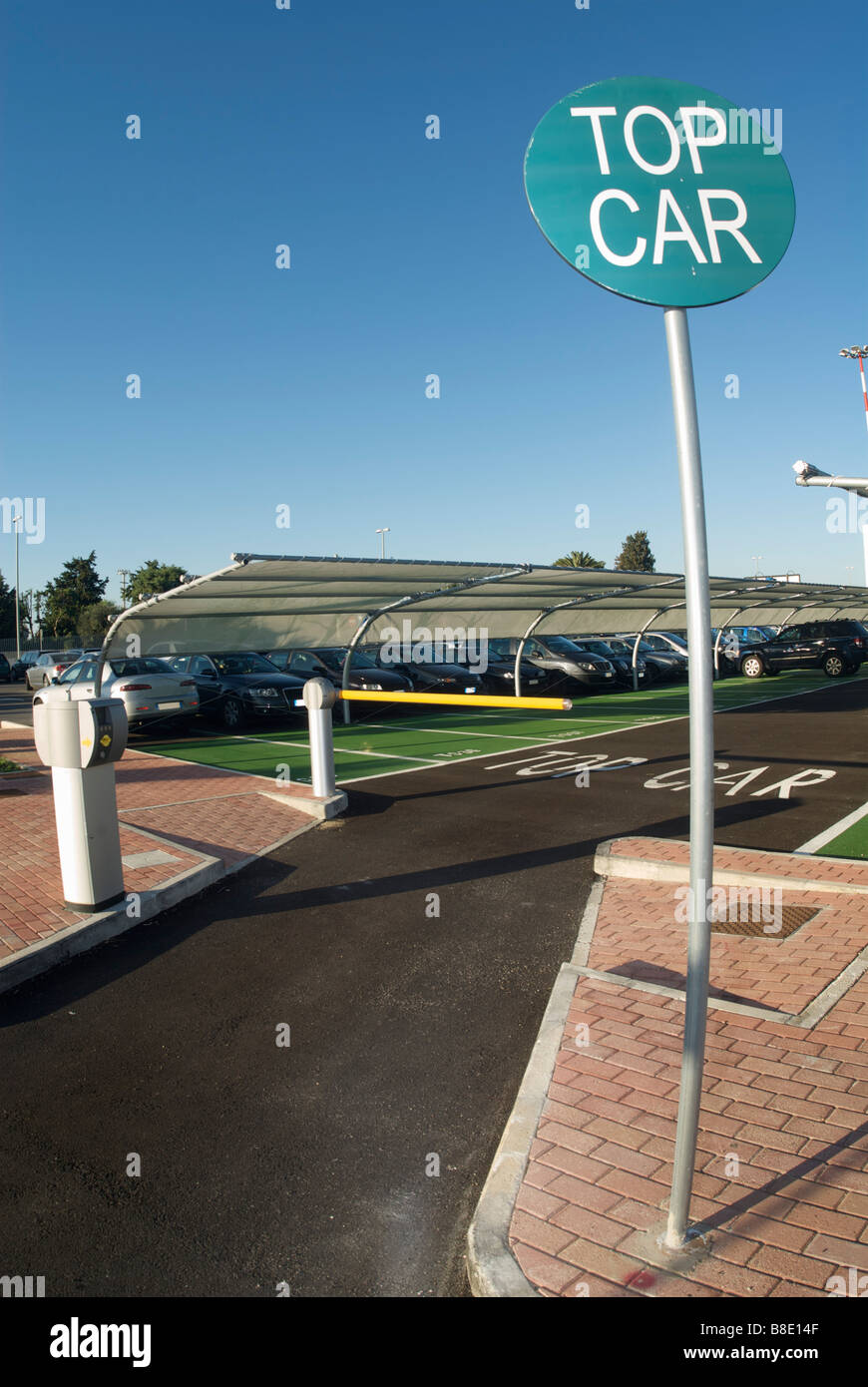 Toll Parking area Stock Photo - Alamy