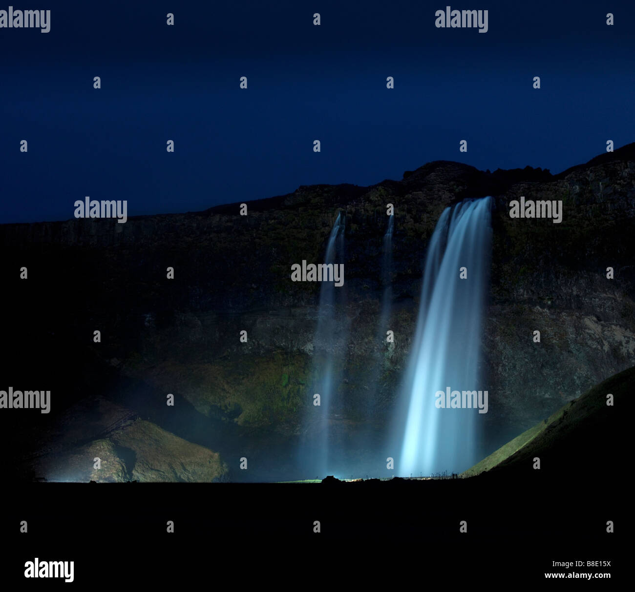 Seljalandsfoss Waterfall, Iceland Stock Photo - Alamy