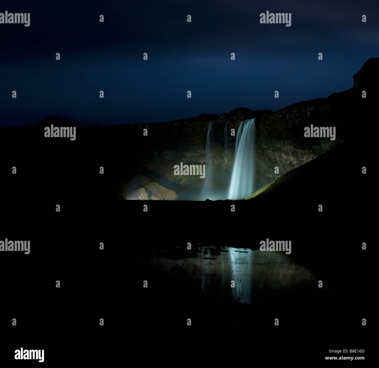 Seljalandsfoss Waterfall, Iceland Stock Photo - Alamy