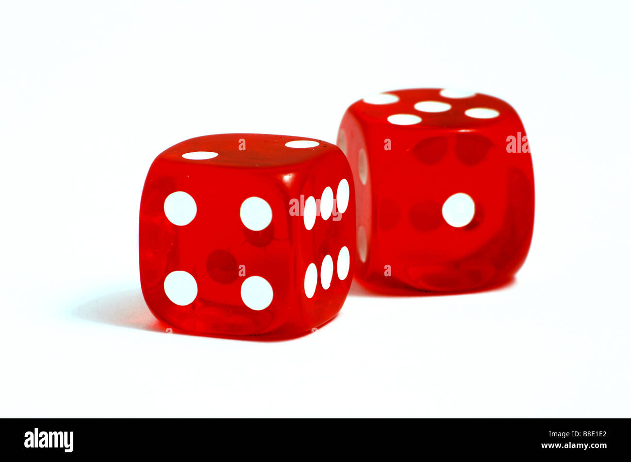 Red dice four hi-res stock photography and images - Alamy