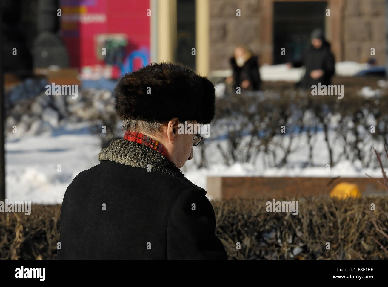 Old russian man hi-res stock photography and images - Alamy
