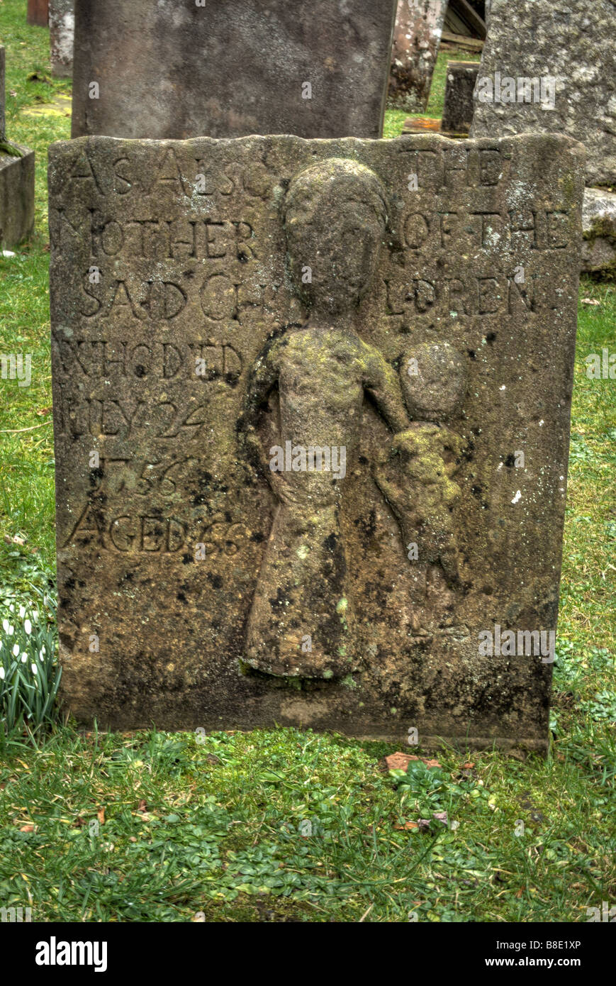 Gravestone headstone inscription hi-res stock photography and images ...