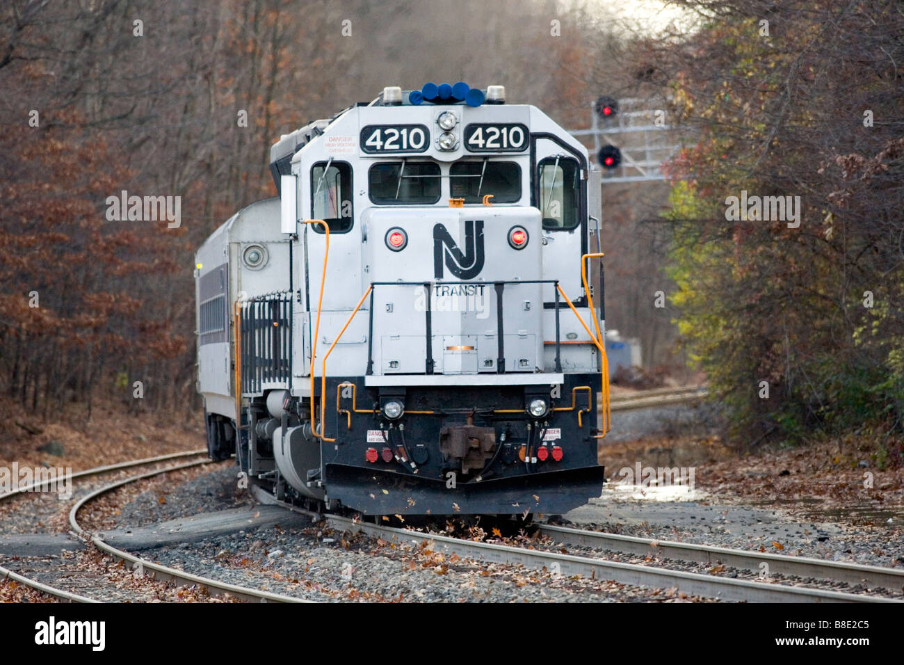 A passenger train and passenger cars in transit Stock Photo - Alamy