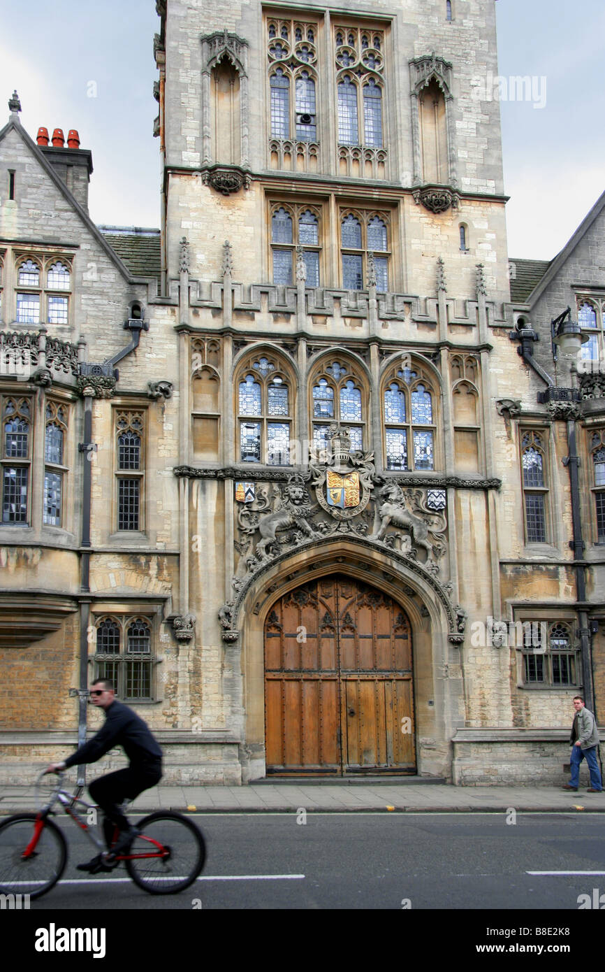 Oxford University, Brasenose College Stock Photo - Alamy