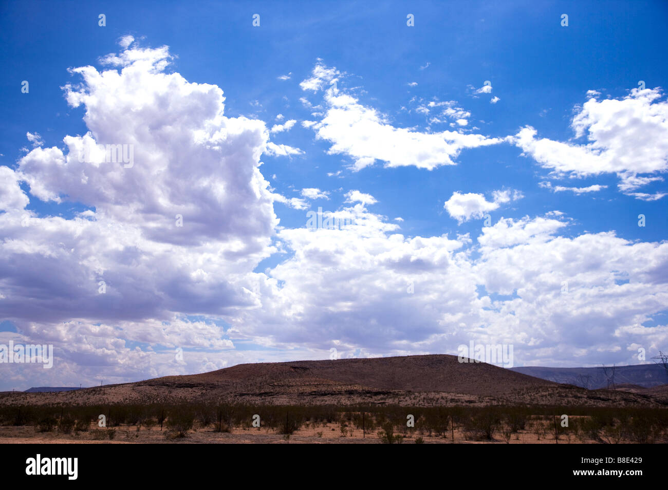 Clouds in the clear sky Stock Photo - Alamy