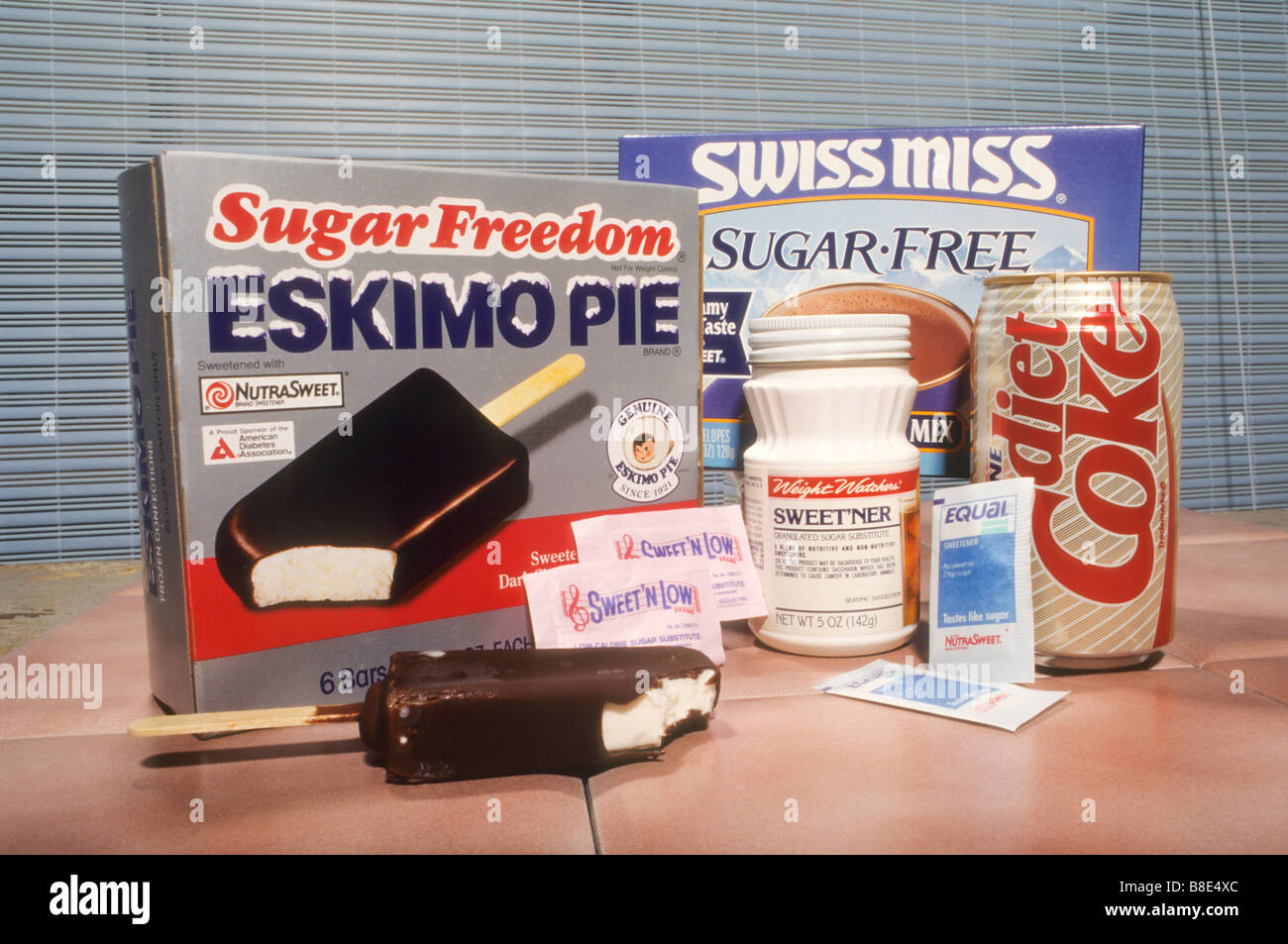 Sugar free products Stock Photo - Alamy