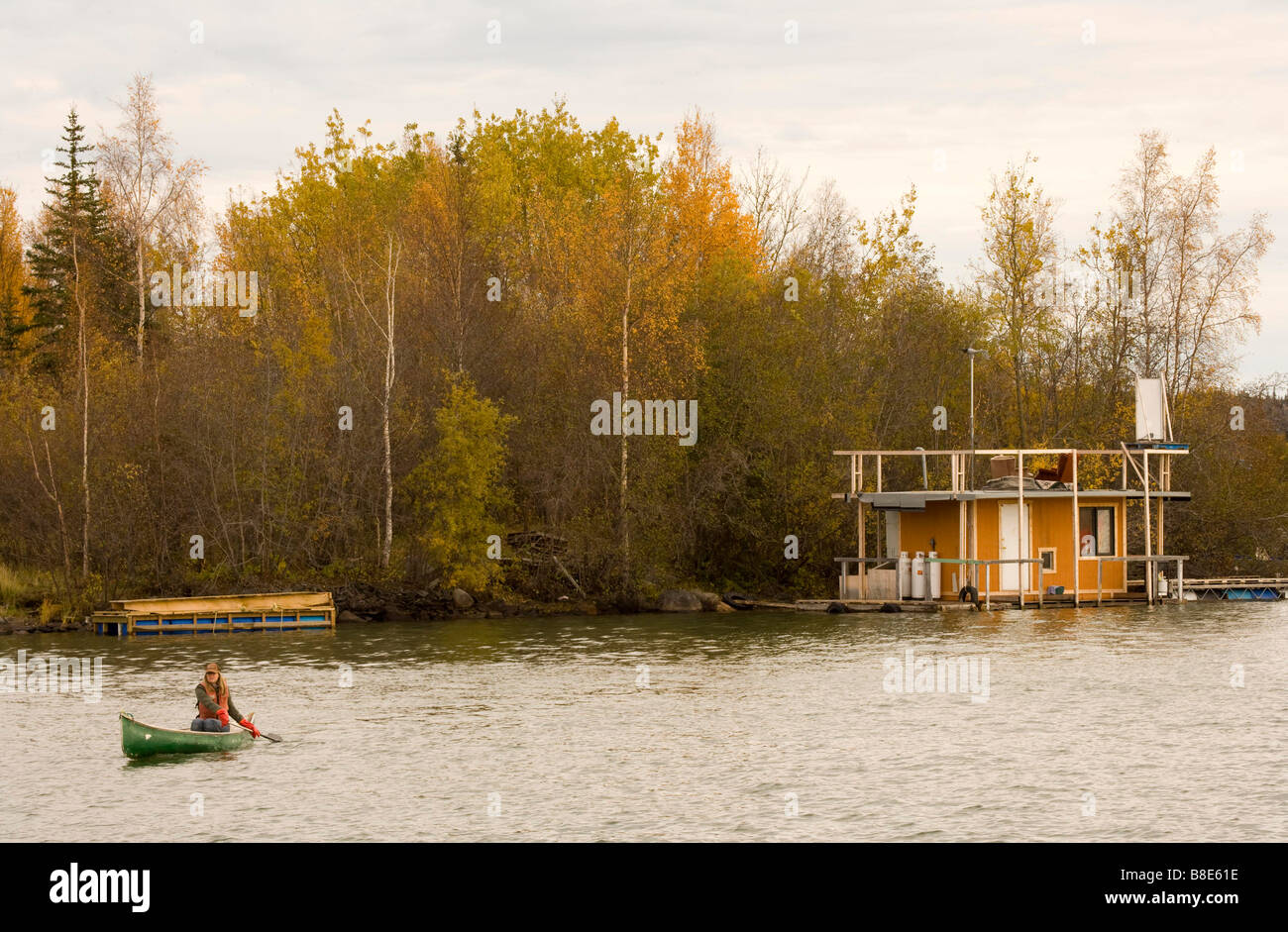 Great Slave lake yellowknife northwest territories canada Stock Photo ...