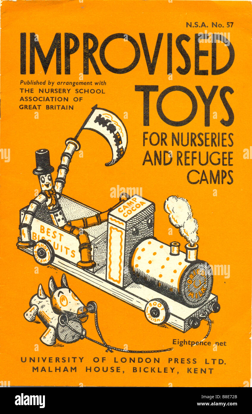 Improvised Toys for Nurseries and Refugee Camps Stock Photo - Alamy