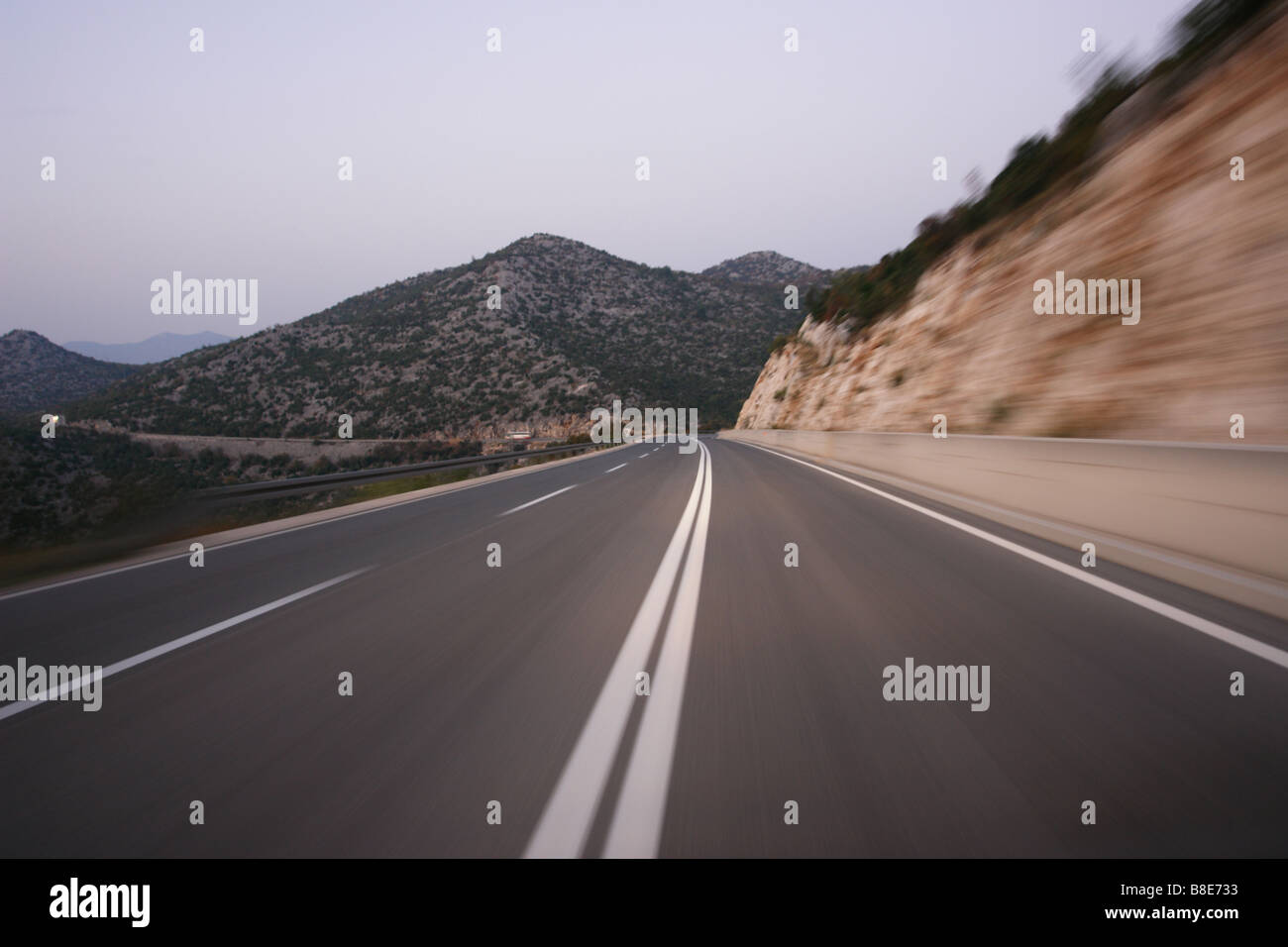 open speed road at countryside Stock Photo - Alamy
