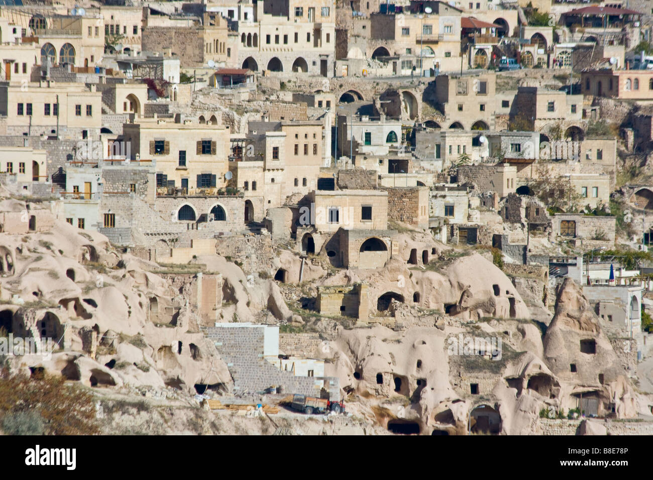 Uchisar in Cappadocia Turkey Stock Photo - Alamy